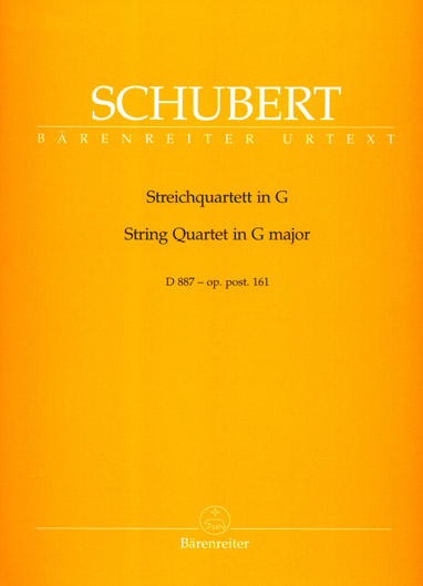 String Quartet in G major, D887--op. post. 161